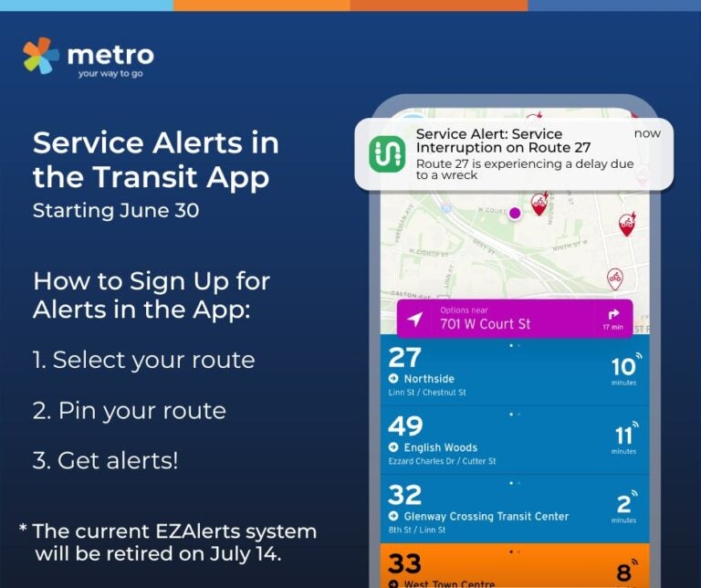 Service Alerts -Metro | Providing Bus Transit for the Cincinnati Region
